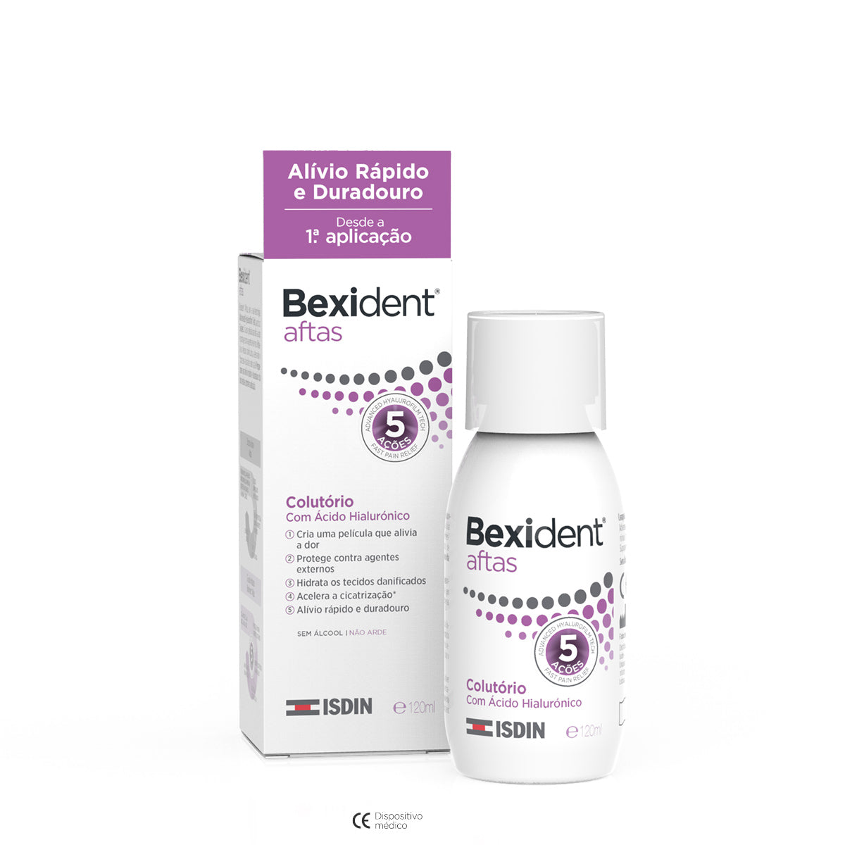 Bexident Aftas Colutório 120ml | Farmácia 24