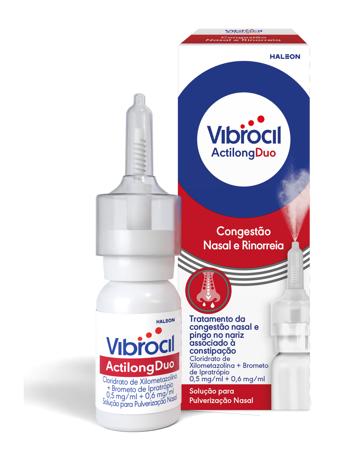 Vibrocil Actilong Mentol Spray Descongestionante Nasal 10 ml | Farmácia 24